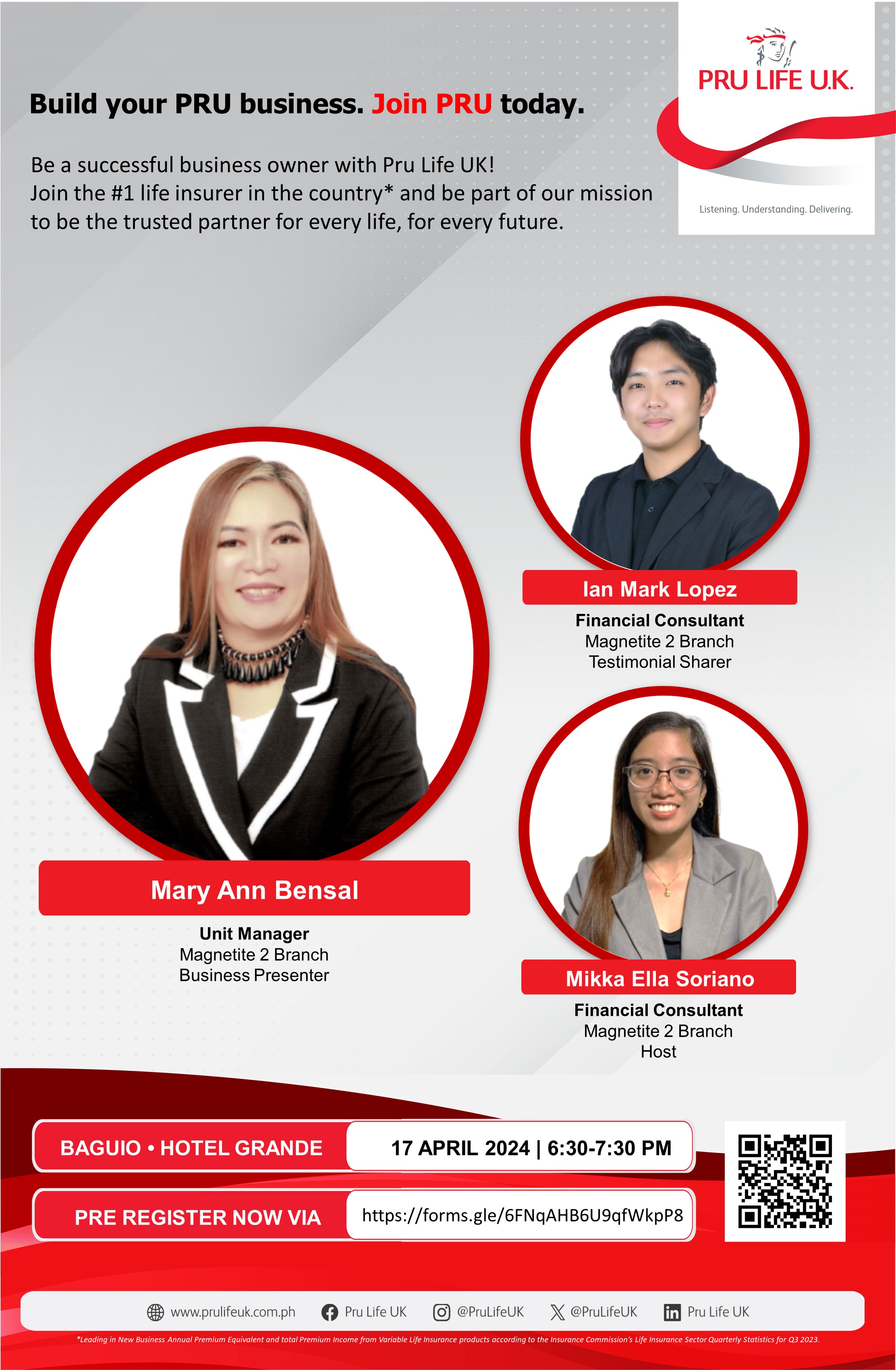 Build Your Business with PRU | Pru Life UK