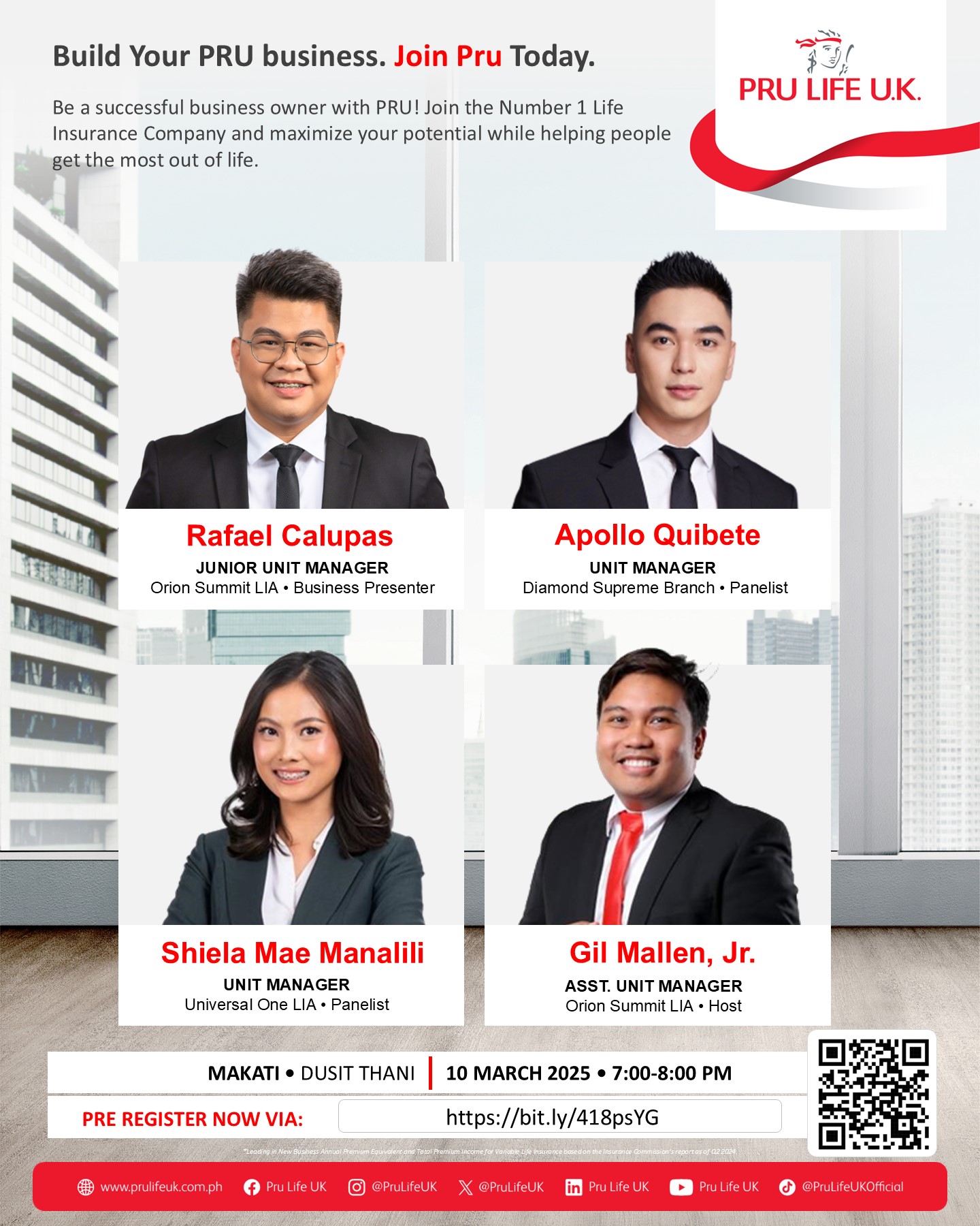 Build Your Business with PRU | Pru Life UK