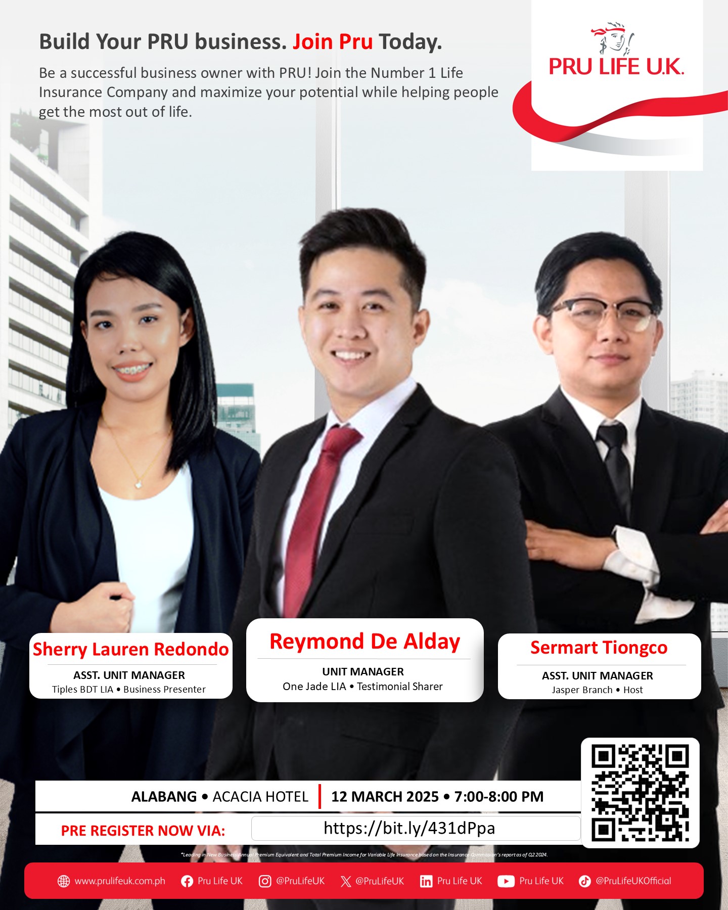 Build Your Business with PRU | Pru Life UK