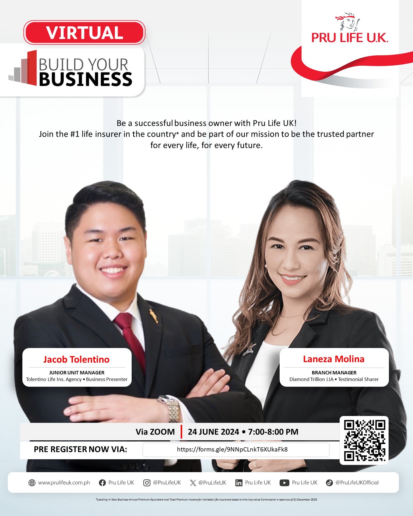 Build Your Business with PRU | Pru Life UK