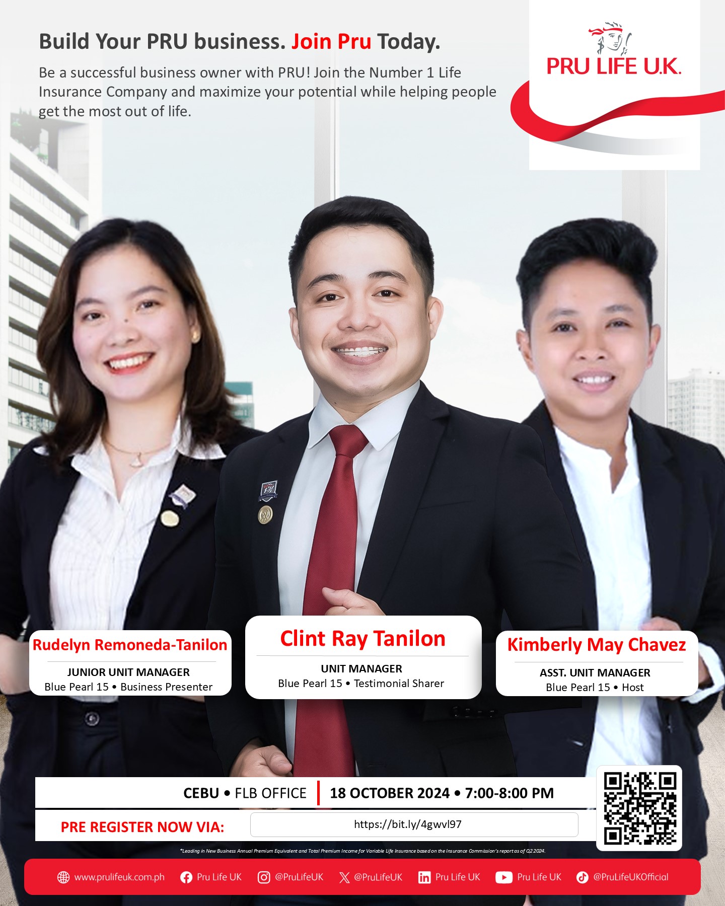 Build Your Business with PRU | Pru Life UK