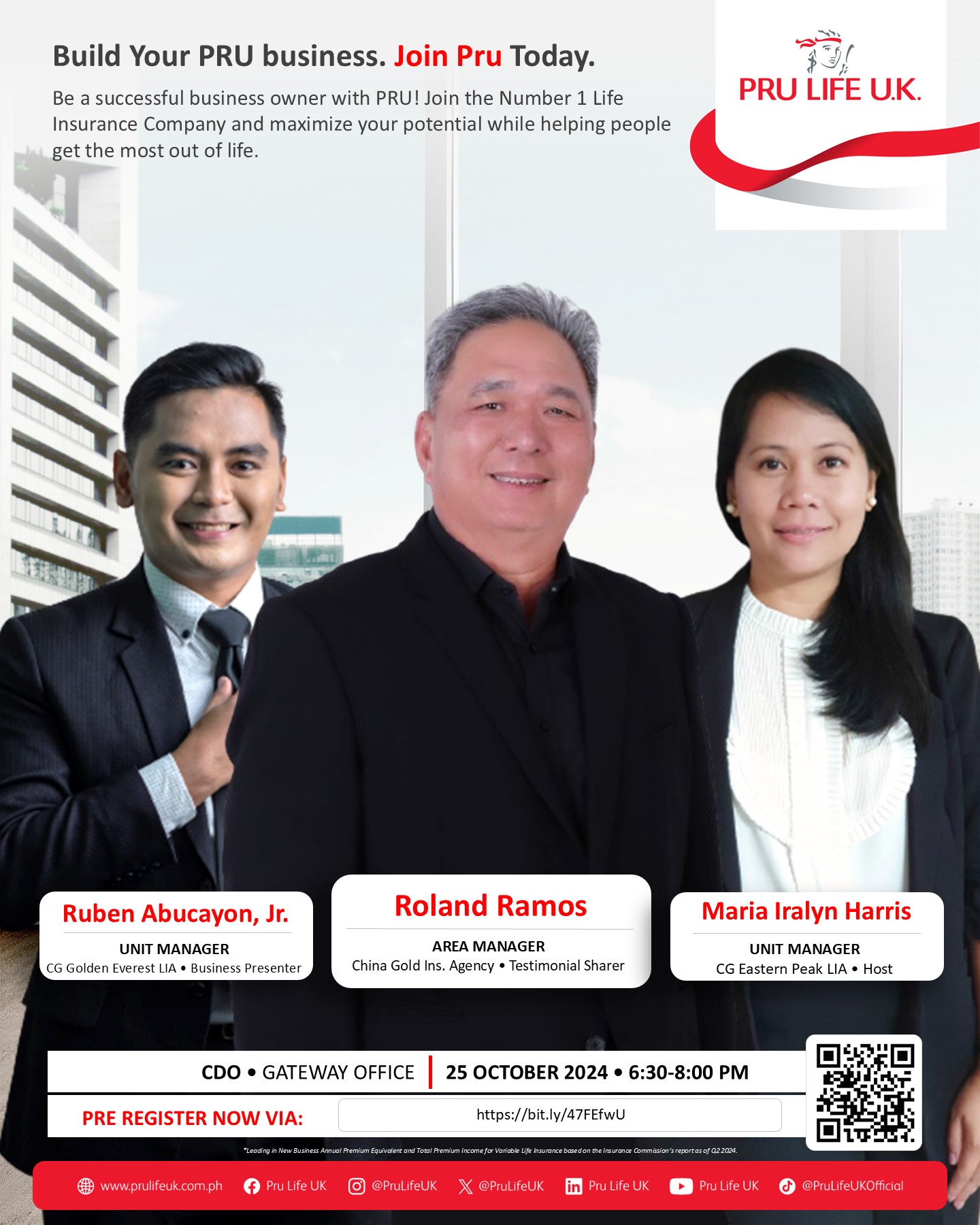 Build Your Business with PRU | Pru Life UK