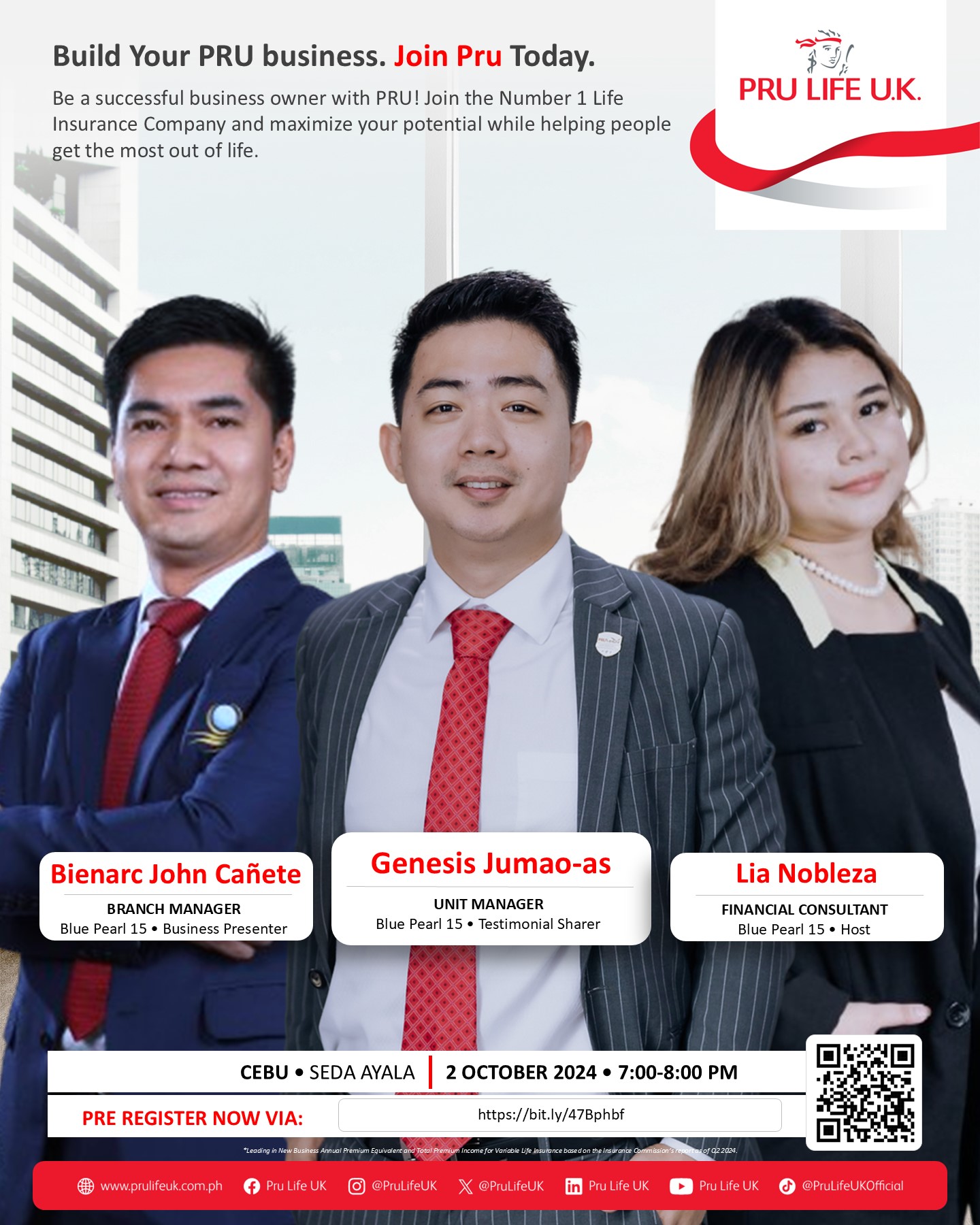 Build Your Business with PRU | Pru Life UK