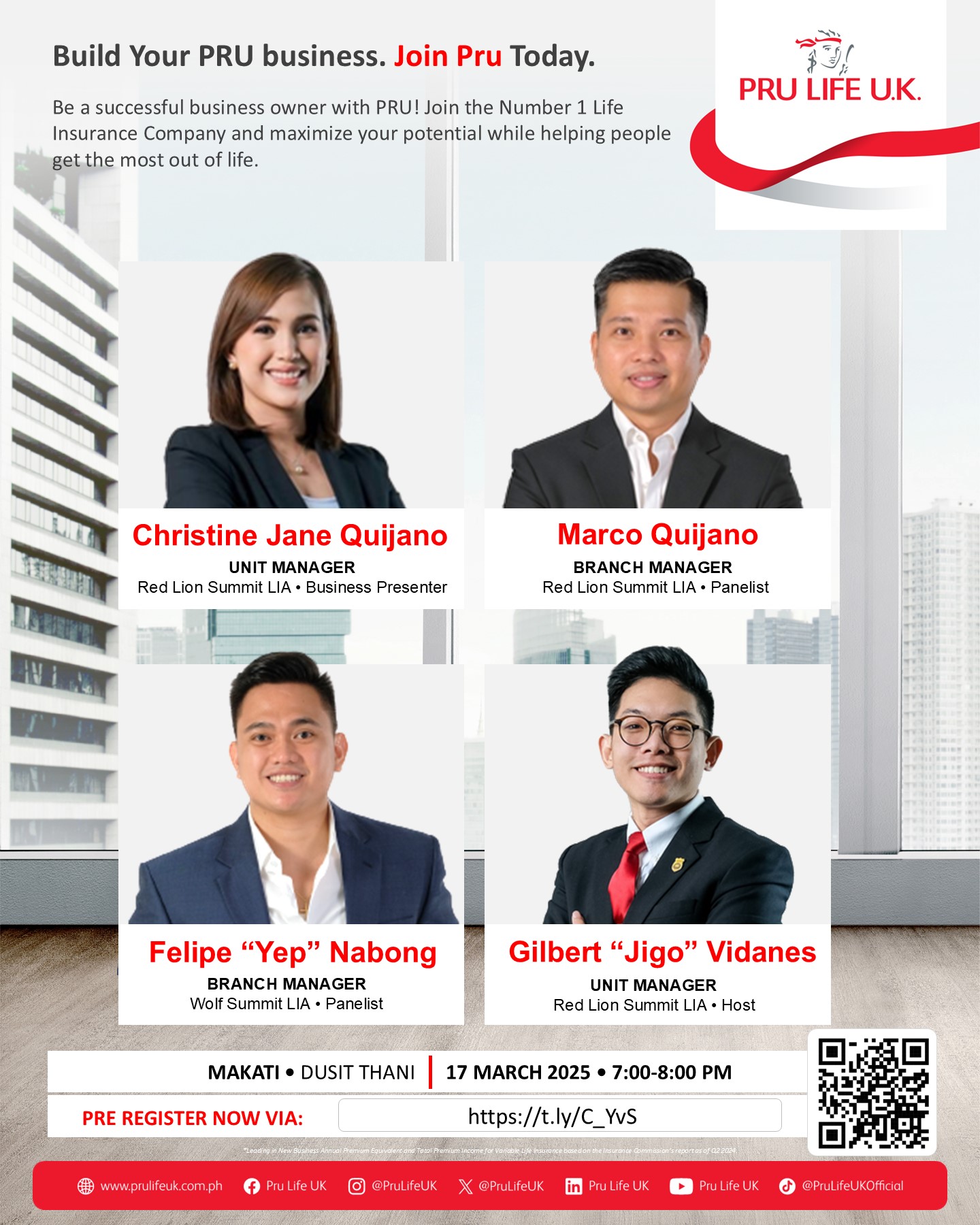 Build Your Business with PRU | Pru Life UK