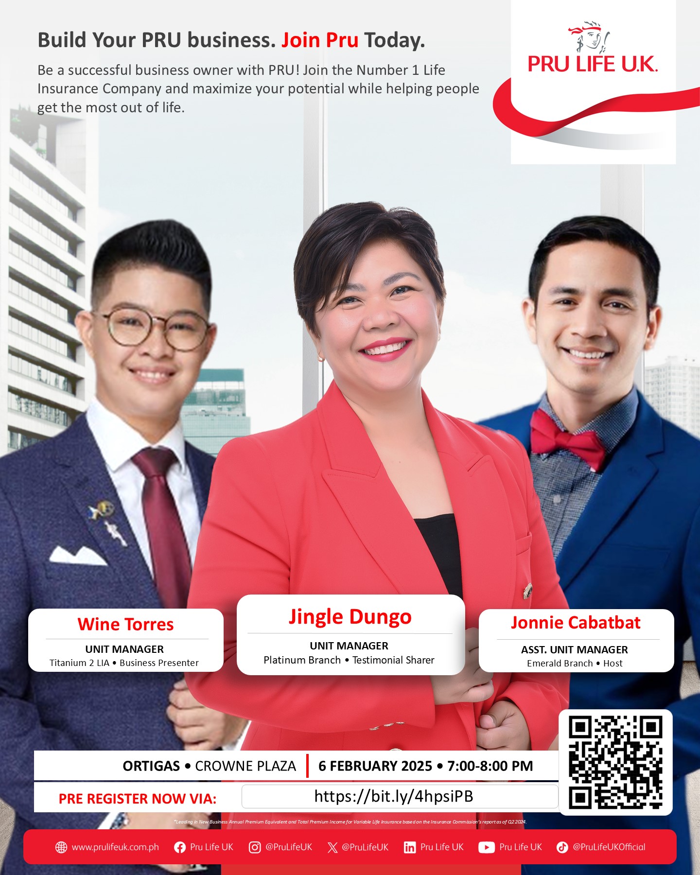 Build Your Business with PRU | Pru Life UK