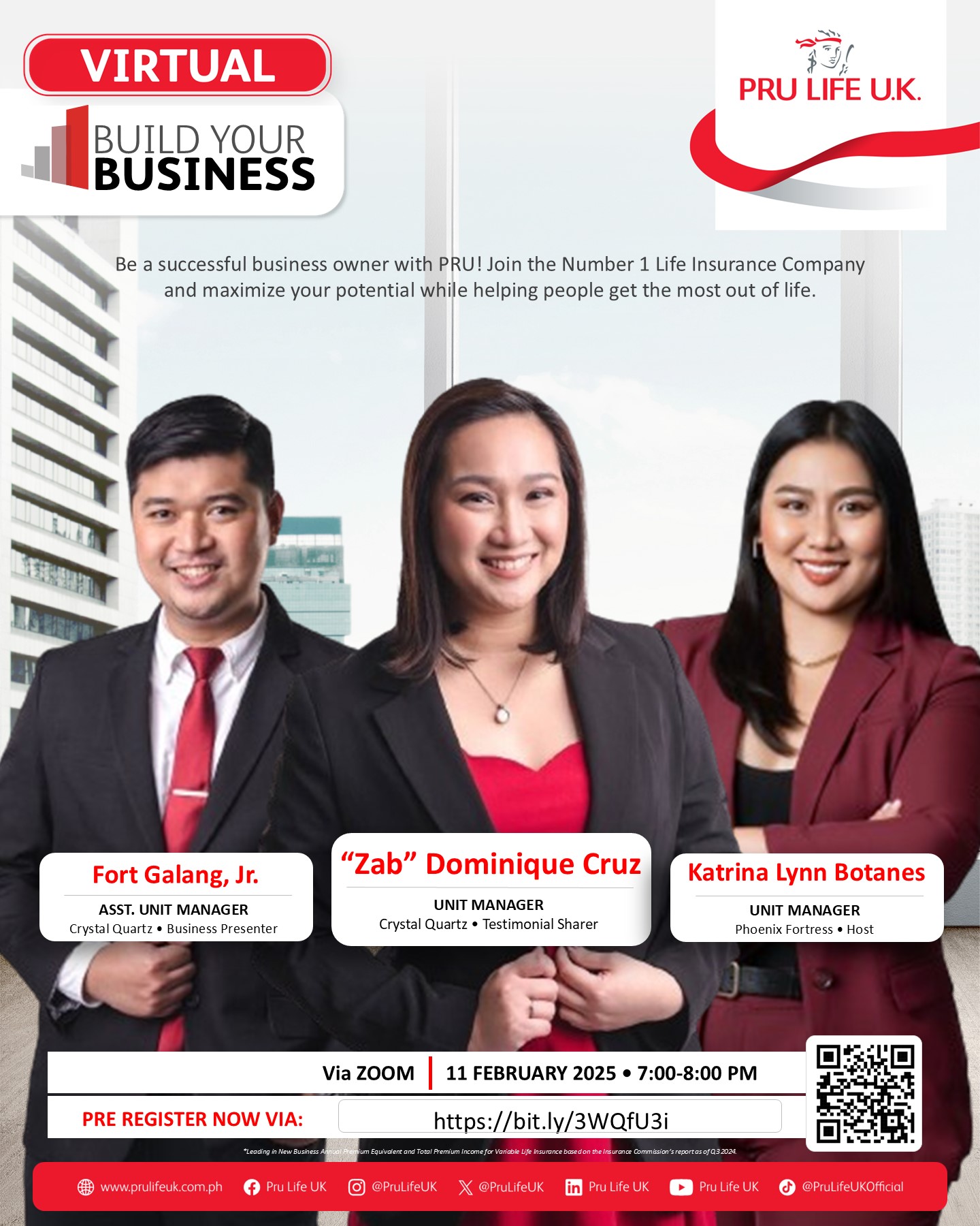 Build Your Business with PRU | Pru Life UK