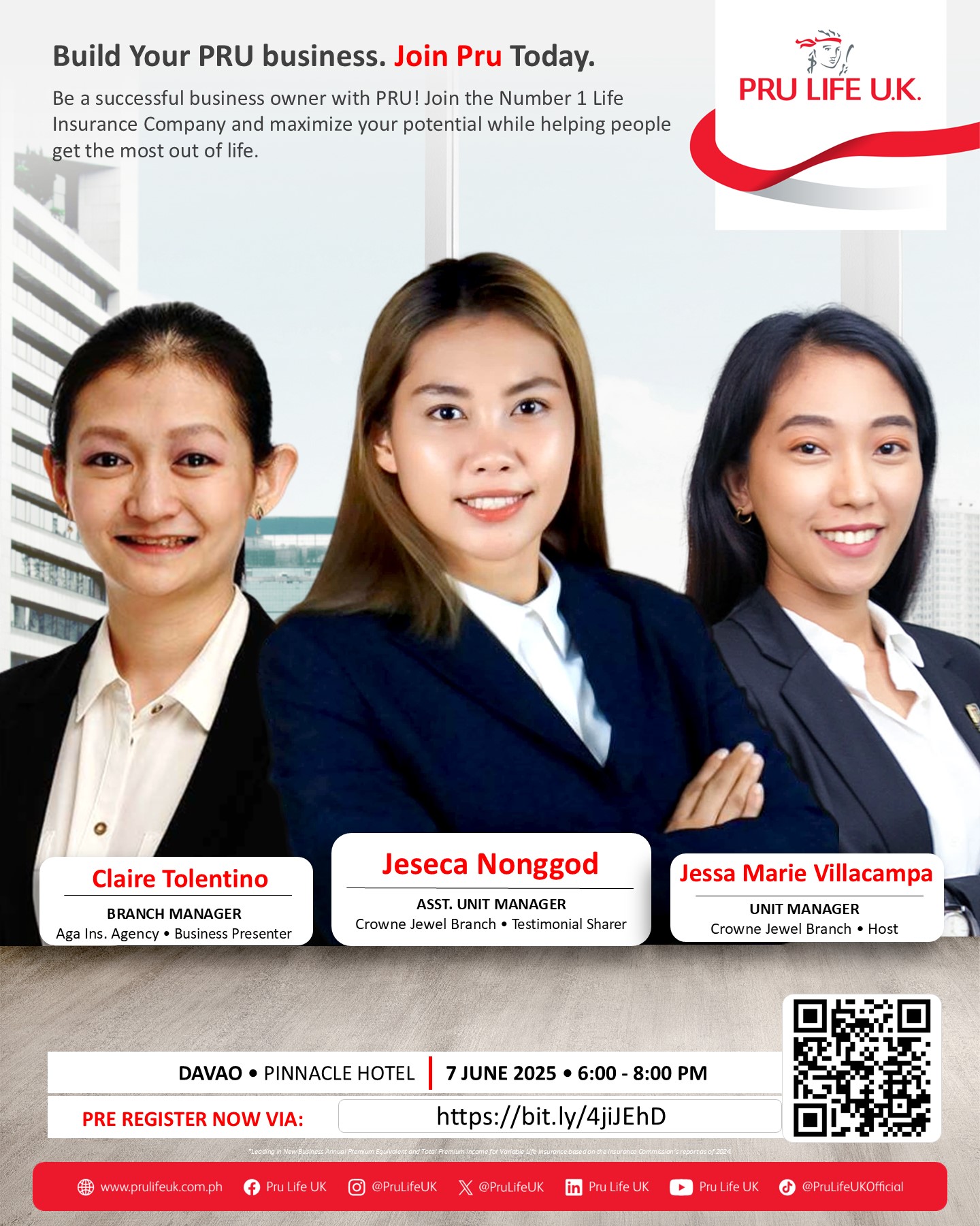 Build Your Business with PRU | Pru Life UK