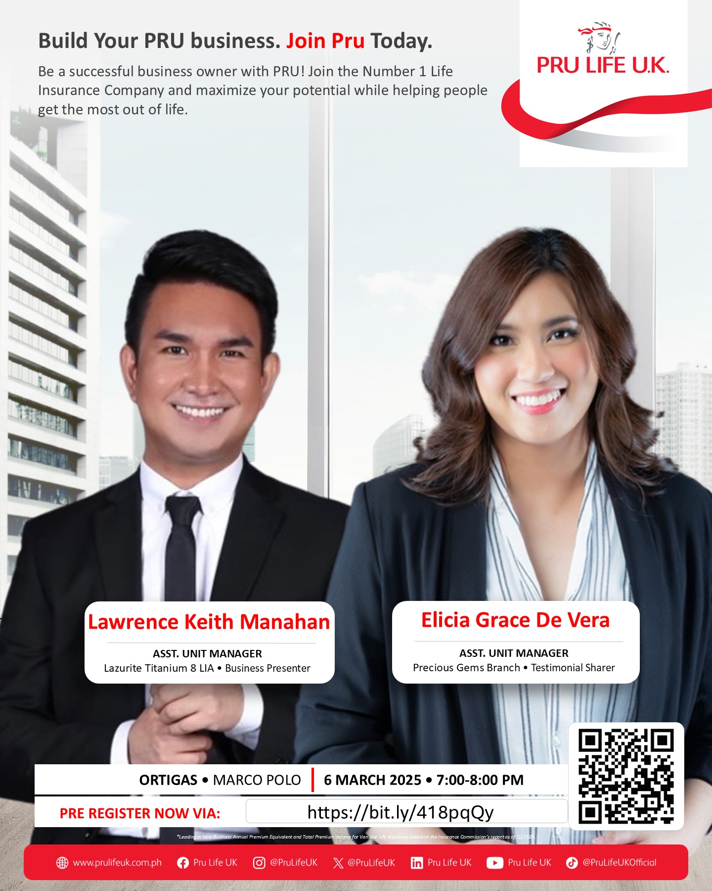 Build Your Business with PRU | Pru Life UK