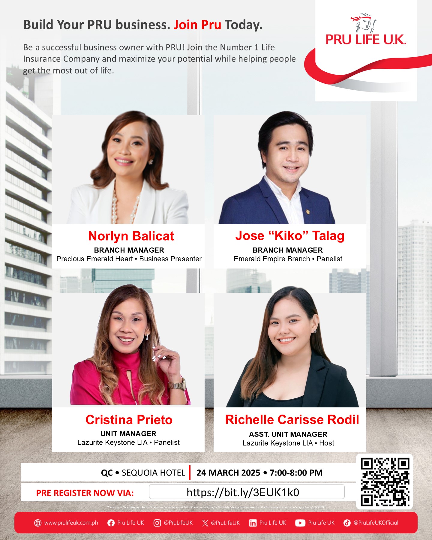 Build Your Business with PRU | Pru Life UK